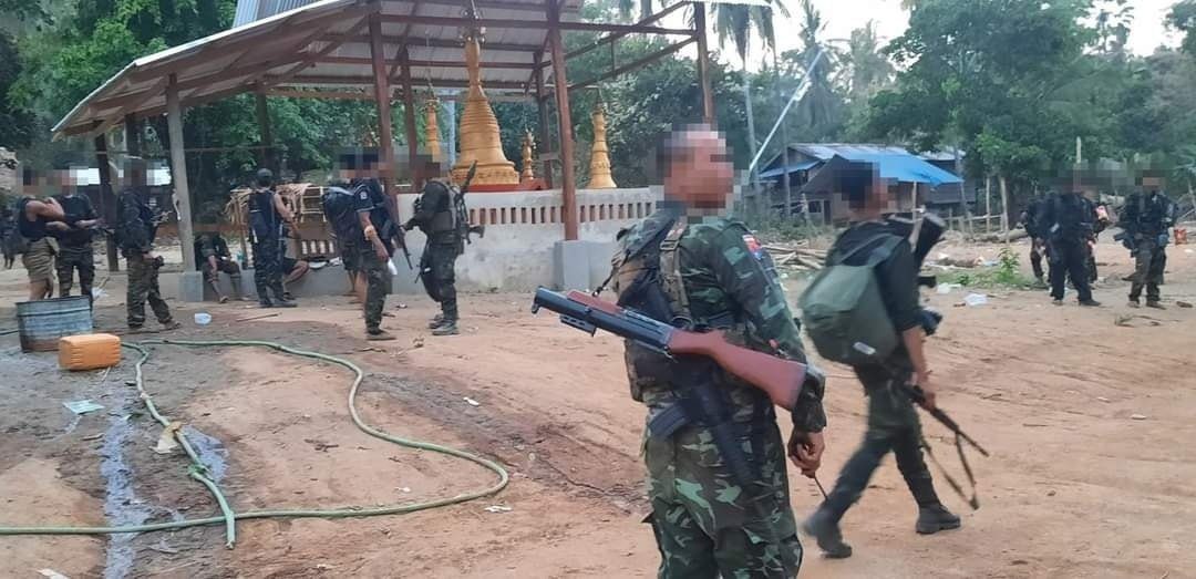 Knu တပ်မဟာ ၅ နယ်မြေတွင် ဇွန်လအတွင်း စစ်ကောင်စီတပ်နှင့် Knla ကြား တိုက်ပ