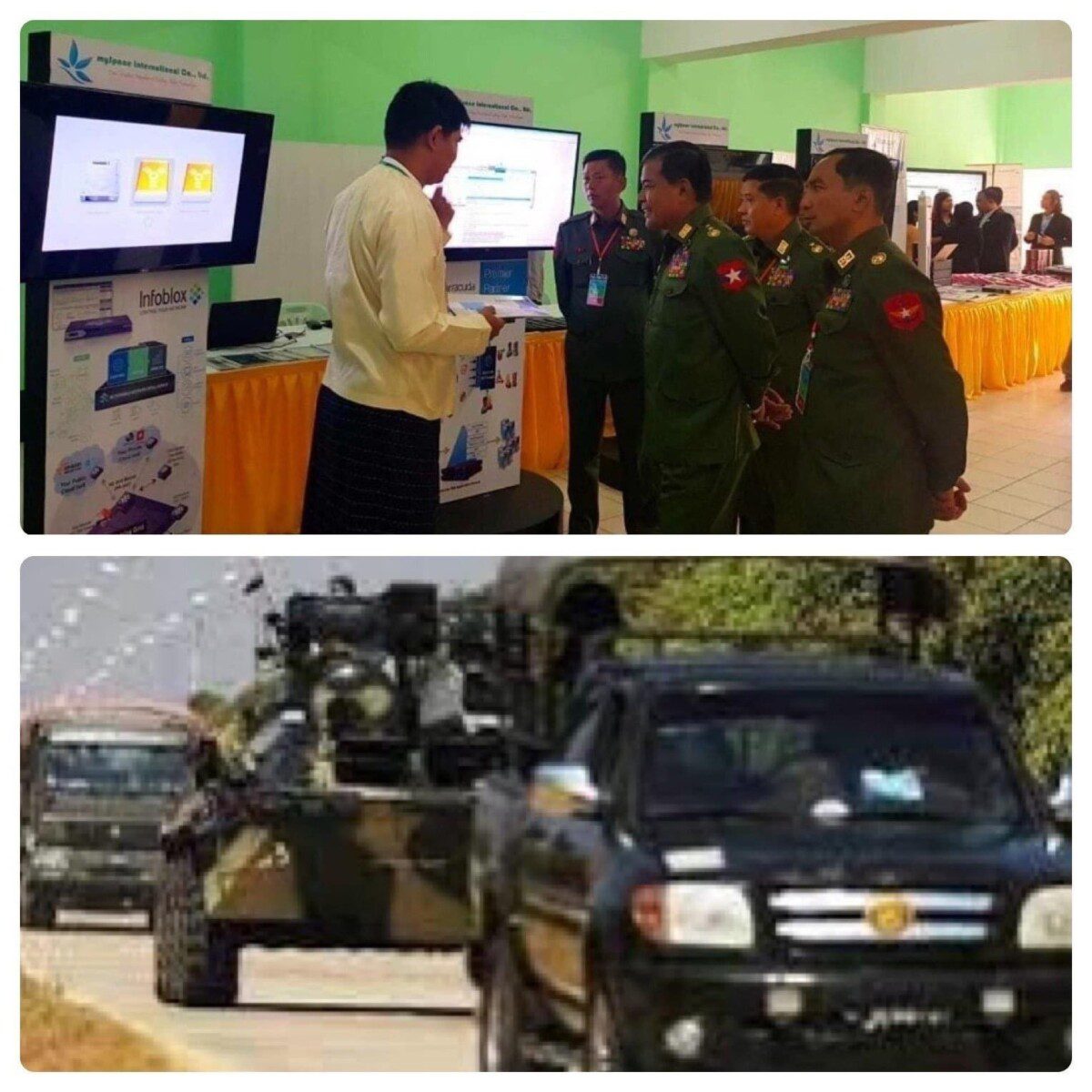 မြန်မာစစ်တပ်ရဲ့ ရာဇဝတ်မှုတွေမှာ ကြံရာပါပတ်သက်နေတဲ့ Creative Exploration