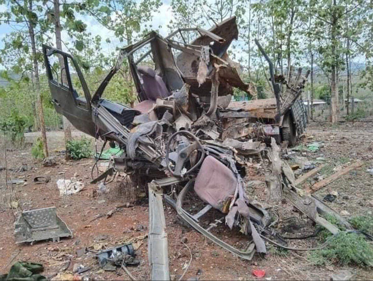 ဘီးလင်းတွင် စစ်တပ်ယာဉ်တန်းကို မိုင်းဆွဲမှု စစ်သား ၇ ဦးသေဆုံးပြီး ၃ ဦးဒဏ