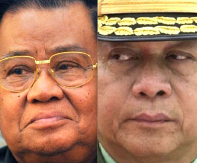 အာဏာရှင်ဟောင်း သန်းရွှေ၏ အနီးကပ် လုံခြုံရေး တပ်မှူးနှင့်တပ်ဖွဲ့ဝင